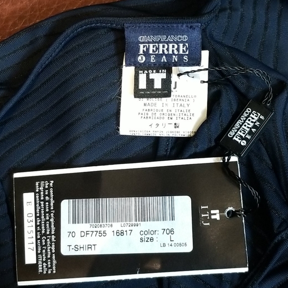 Gianfranco Ferre | Tops | Gianfranco Ferre Jeans Women Shirt Size Large ...